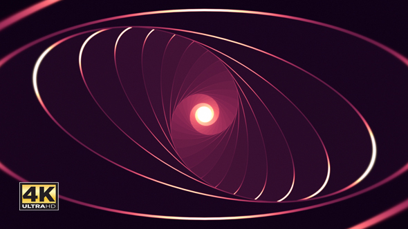 Ellipse Spiral Tunnel Motion Graphics Videohive
